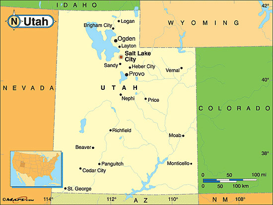 Utah | Fakta om Utah | Amerikanska Stater